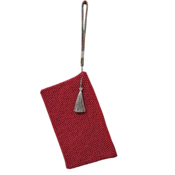 SPRINGMOONATELIER Handmade Clutch Bag – Elegant And Chic - Pink