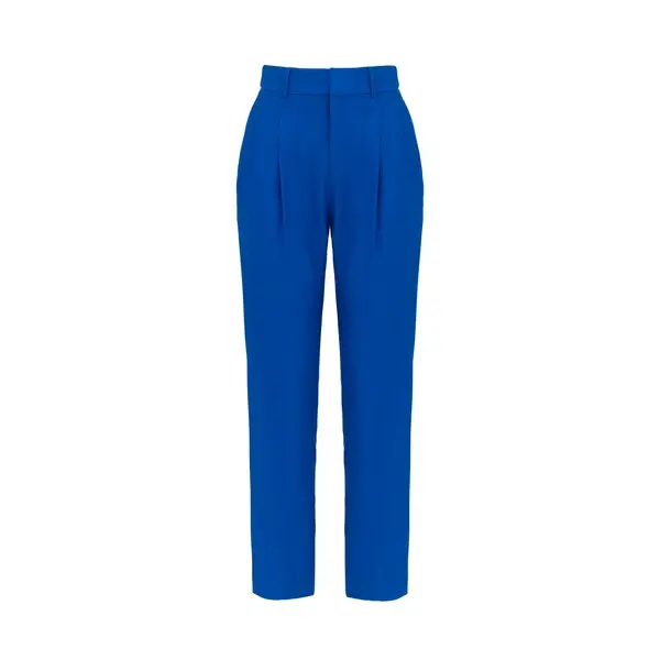 GEORGETTE Royal Tailored Trousers - Blue
