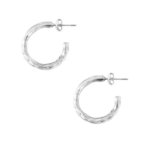 ASSUWA Galatea Hoop Earrings - Silver