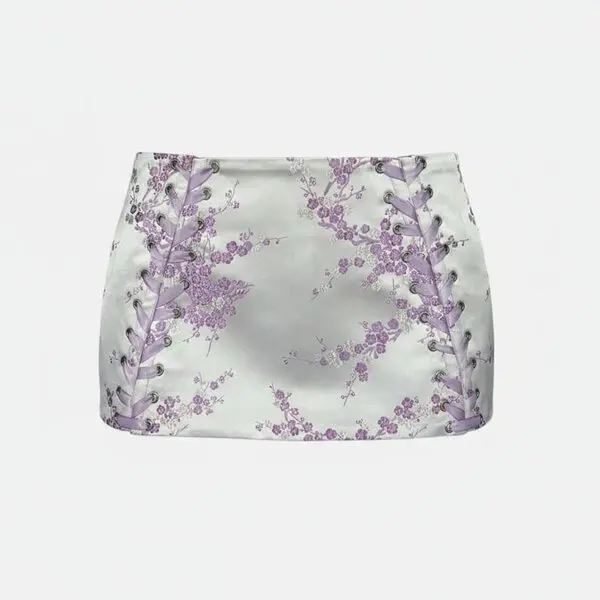 THE COOLGIRL NYC The Gabriella Skirt - Purple