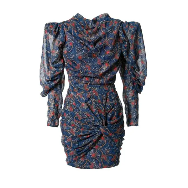 AGGI BY HALEWSKI Vanessa Sapphire Dress - Blue