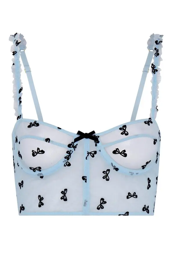 WILD LOVERS LONDON Indra Bustier - Blue