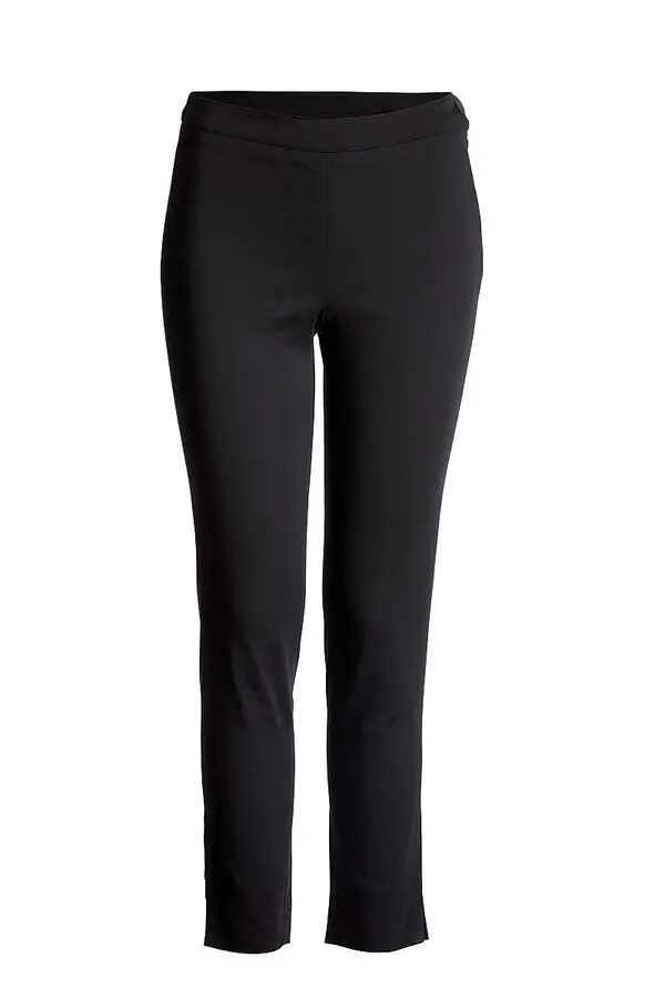 CONQUISTA Slim Fit Pants Fashion - Black