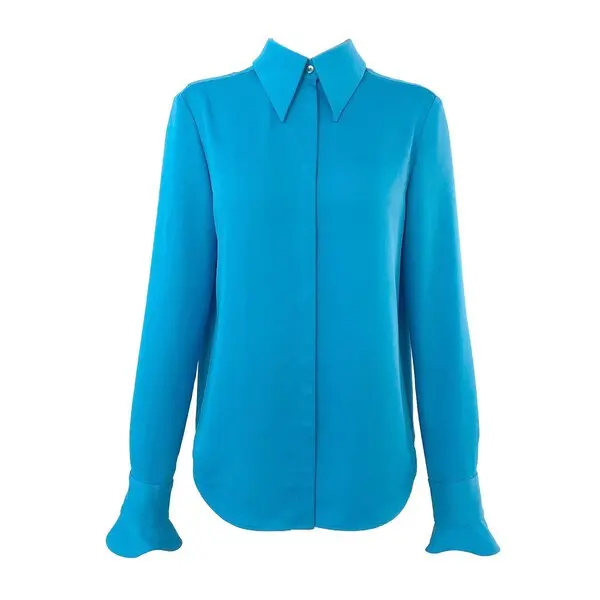 ARTO. Be Bright & Excited Cuff Shirt - Blue