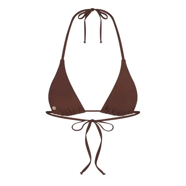 MARQUISE SWIM Bikini Top Canvas String Mocha - Brown