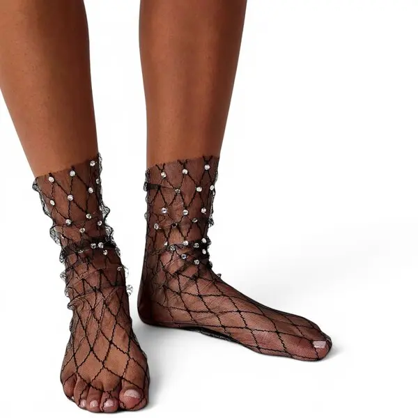 HIGH HEEL JUNGLE BY KATHRYN EISMAN Diamonds & Pearls - Black