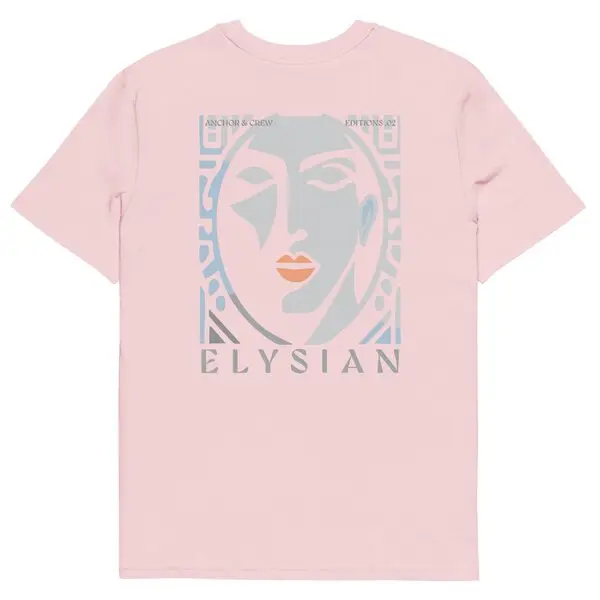 ANCHOR & CREW Cotton Two Elysian Editions Organic Cotton T-shirt - Pink