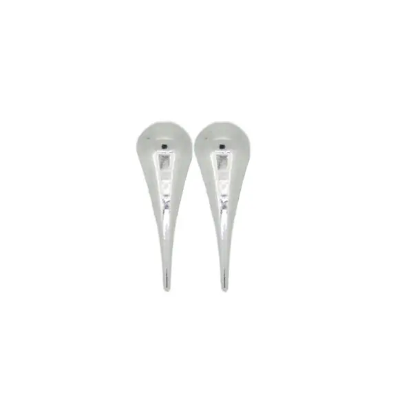 VICKISARGE The Single Stud Earrings - Silver
