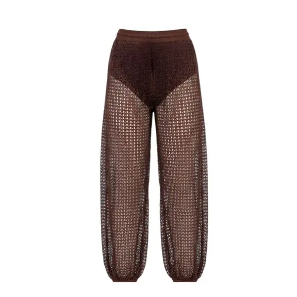 GLAM ON YOU Ariel Pants - Brown