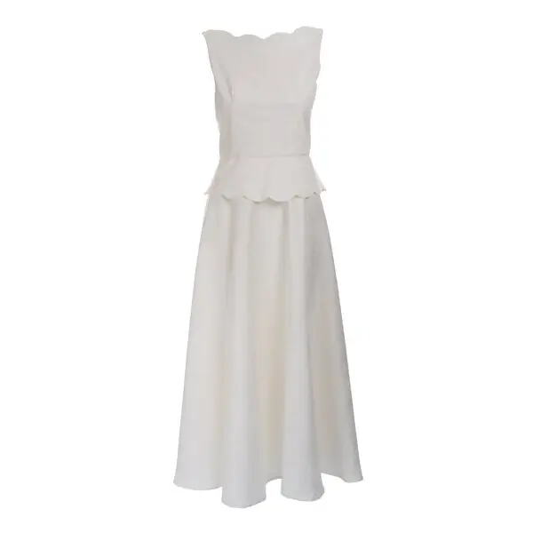 SOFIA TSERETELI Echoed Elegance Jacquard Gown