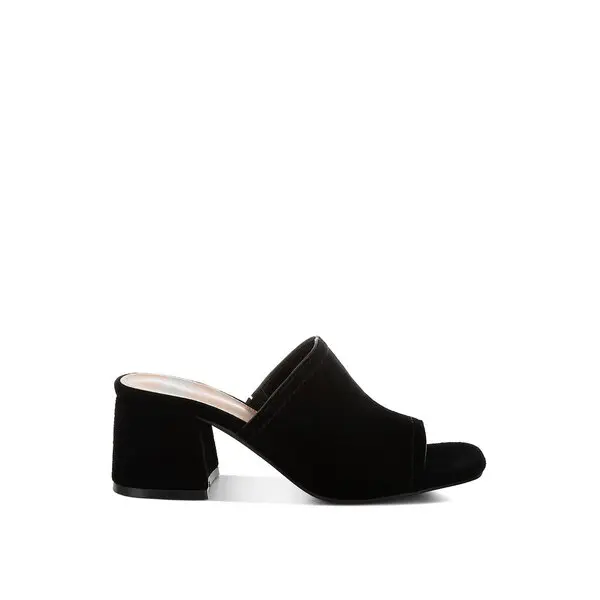 RAG & CO Citarum Real Suede Leather Slip Ons In By