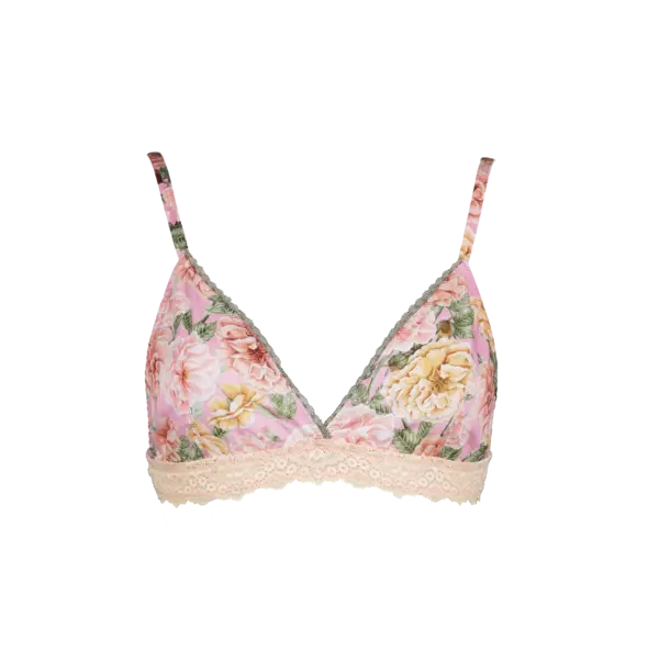 NOBLESSE OBLIGE Rose Hill Cottage Bralette - Blue