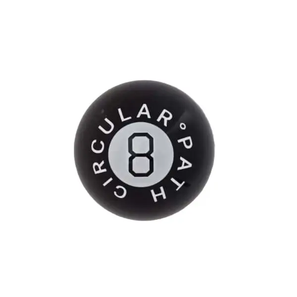 CIRCULAR PATH Magic Eight Ball - Black