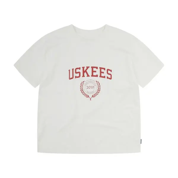 USKEES Racquet Club T-shirt - White