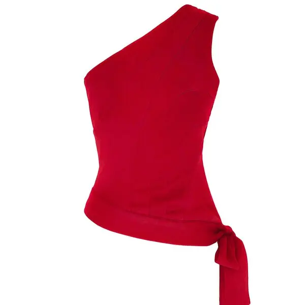 EMMA WALLACE Dione Top - Red