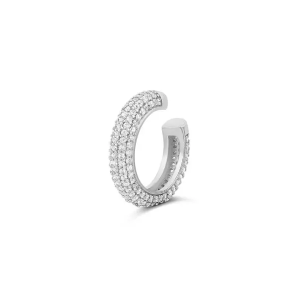 SHYMI Pave Ear Cuff - Silver