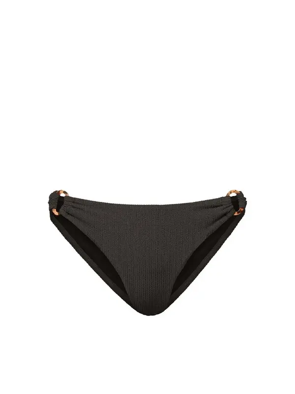CHANGE OF SCENERY Camilla Ring Bottom In Texture With Tort Ring - Black