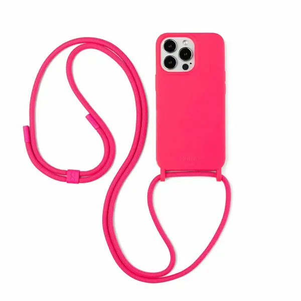 Cordée Cases Cairo Phone Strap Set Neon Magsafe - Pink