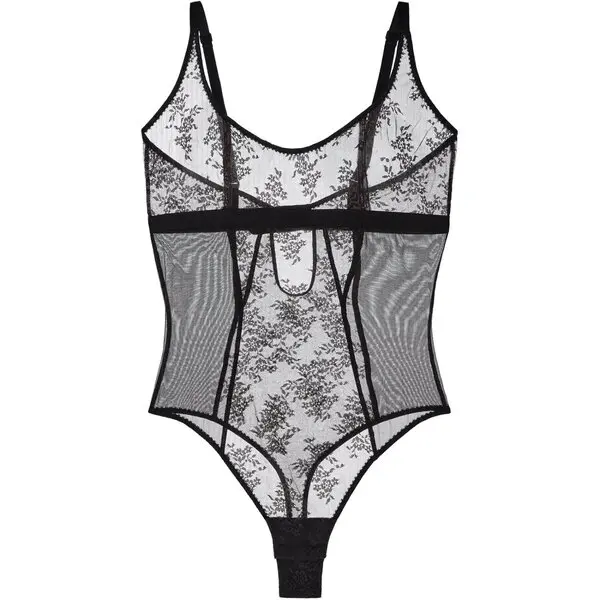 JOURNELLE Romy Bodysuit Noir - Black