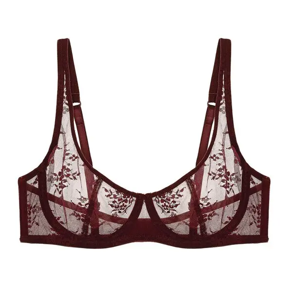 JOURNELLE Romy Demi Bra Marron - Brown