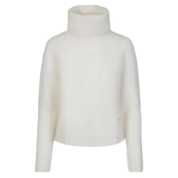 TIRILLM Ma" Mohair Sweater With Great Details - White