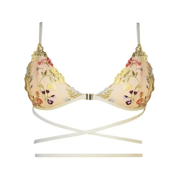 IVY SWIMWEAR Azalea In Lemon Bikini Top - Yellow