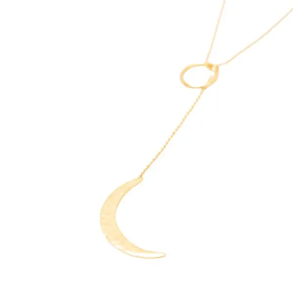 LES REINES Sea Sparkle Minimalist Necklace 24k Plated - Gold
