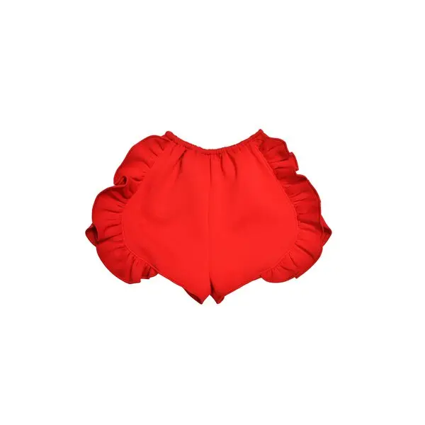 IOANA CIOLACU Peony Shorts - Red