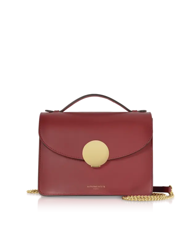 LE PARMENTIER New Ondina Top Handle Shoulder Bag - Red