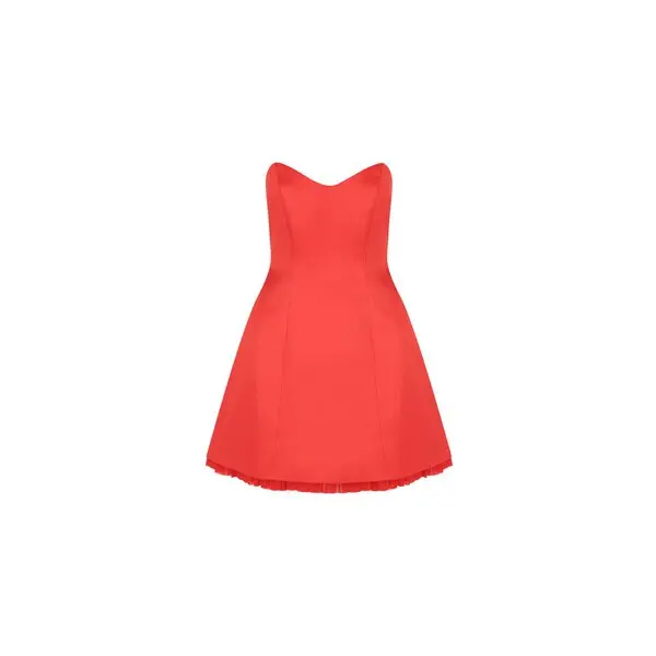 STUDIO LEXI Gracie Dress Deep - Red