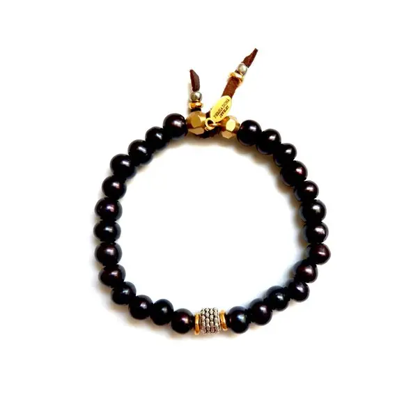 Persia Donà Jewelry Pearls Bracelet - Black
