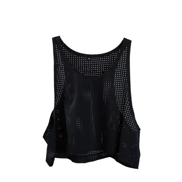 DUOFIT MATERNITY ACTIVEWEAR Bumpin' Crop - Black