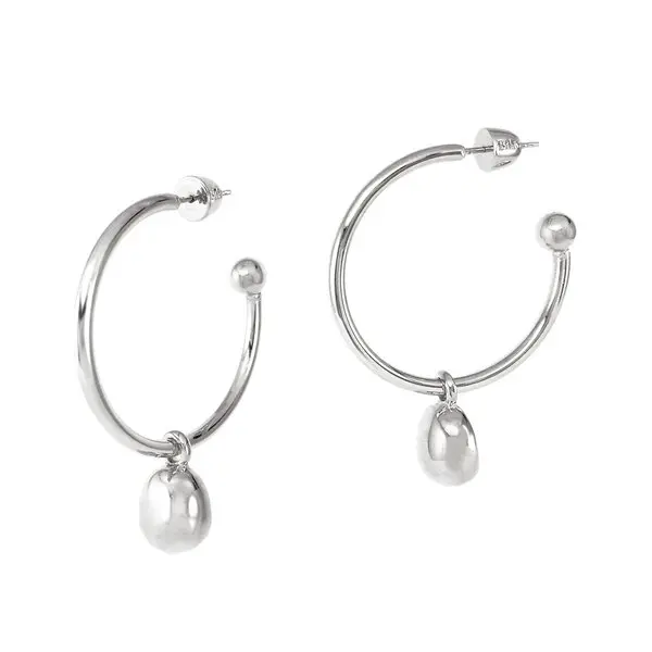 BIKO Galina 2-in-1 Hoops Large - Silver