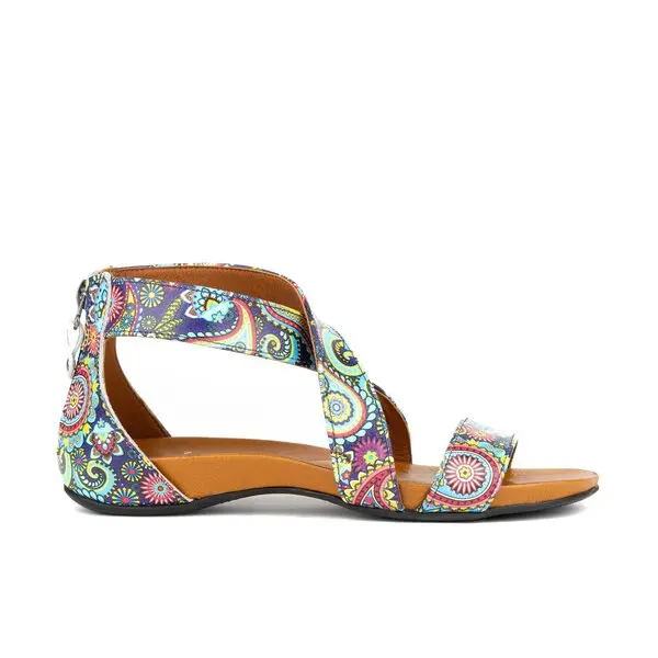 EMBASSY LONDON USA Isabella Summer Signature Print - Blue