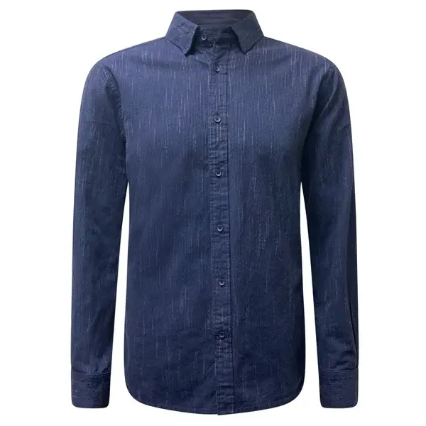 VUSTRA Storm Button-down Shirt - Blue