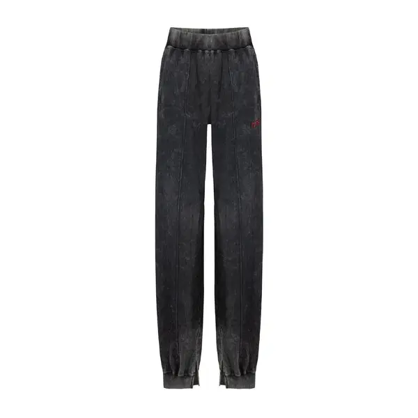 PCFG Black / Grey Free Heaven Acid Wash Sweatpant - Black/grey