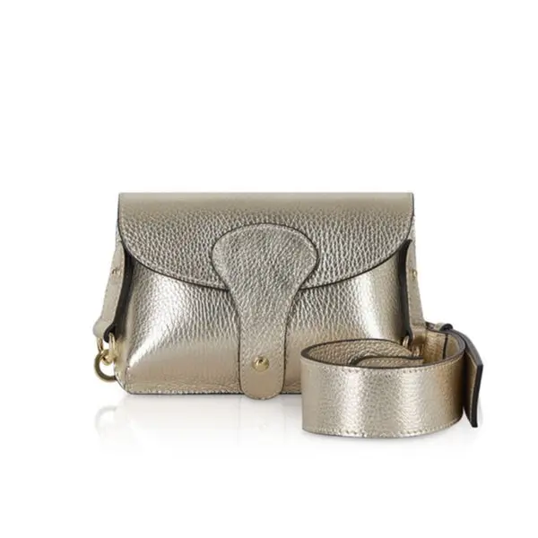 BETSY & FLOSS Luca Small Crossbody Bag - Gold