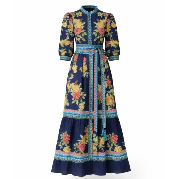 RAISHMA Amber Dress - Blue