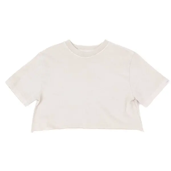 ARIKO Sandstone Beach Crop Tee - White