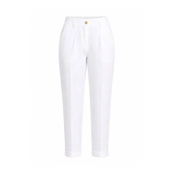 MARIELĒ Capri Trousers - White