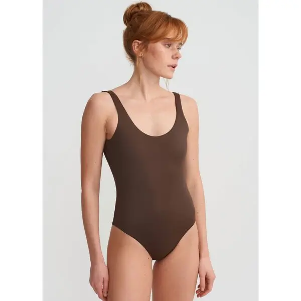 YORSTRULY Cheers Swimsuit Espresso - Brown