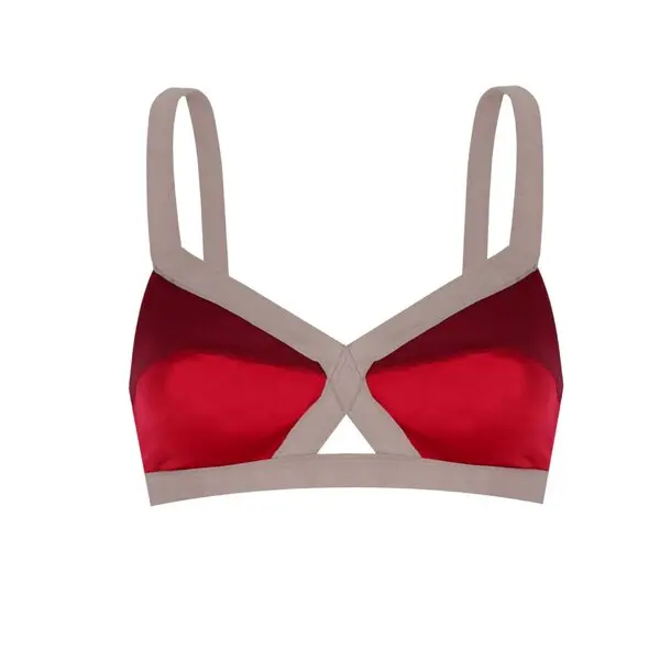 YORSTRULY Glitz Bralette Tango - Red