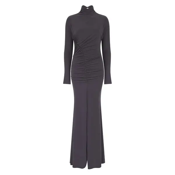 CELESTINE & MAE Silene Maxi Dress In Odyssey - Grey