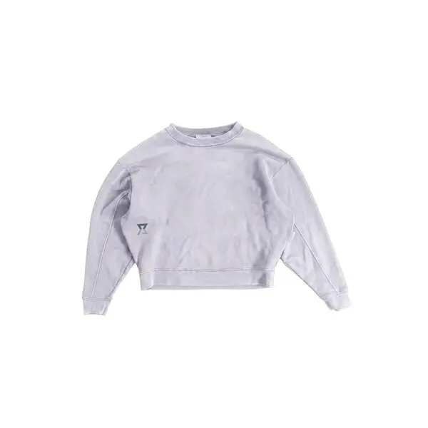 ACHILLES AND THE TORTOISE Logo Crewneck - Grey