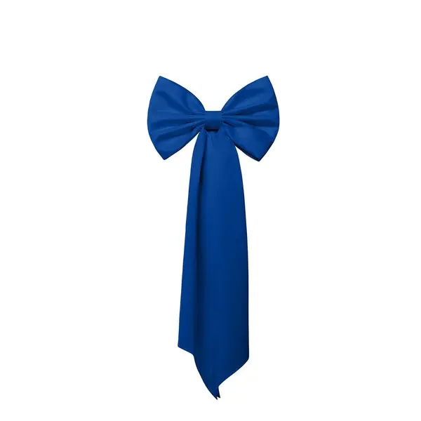 TIA DORRAINE Statet Bow Belt Azure - Blue