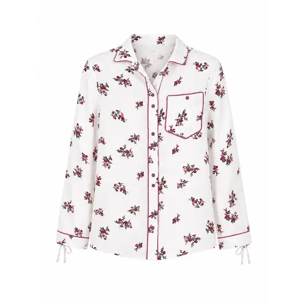 Carmen Says Bloom Flower Print Shirt - White