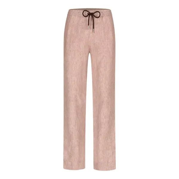 MAISON TANGERINE Neutrals / Beach Neutral Linen Long Pants For - Brown