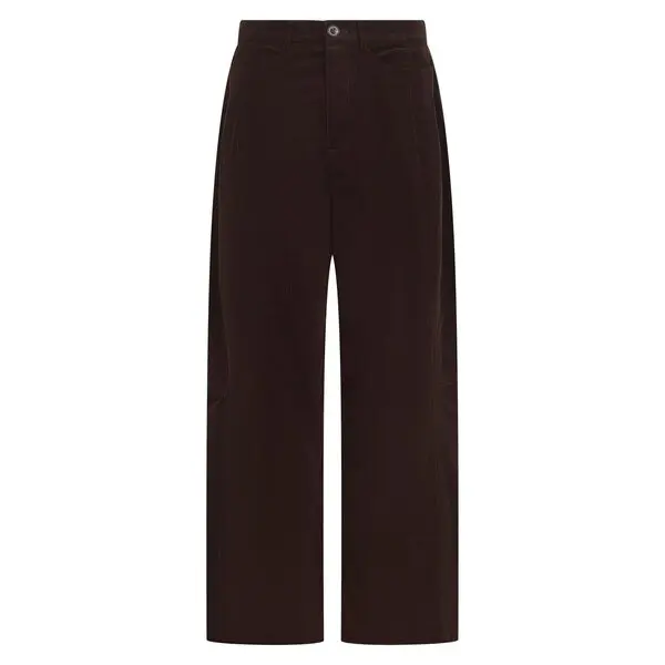 NOOKI DESIGN Claudia Barrel Leg Jeans - Brown