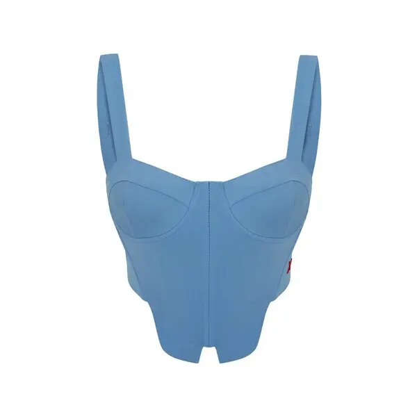 PCFG Woven Corset Top Baby - Blue