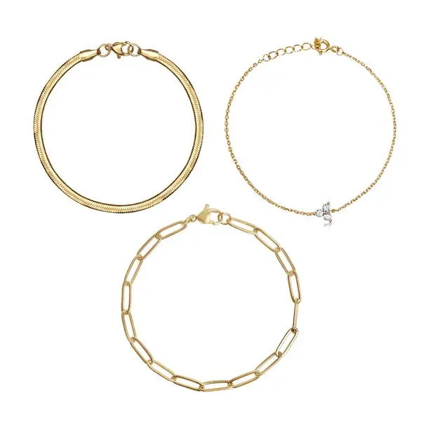 MICKEY'S GIRL Loannina Bracelet Set - Gold